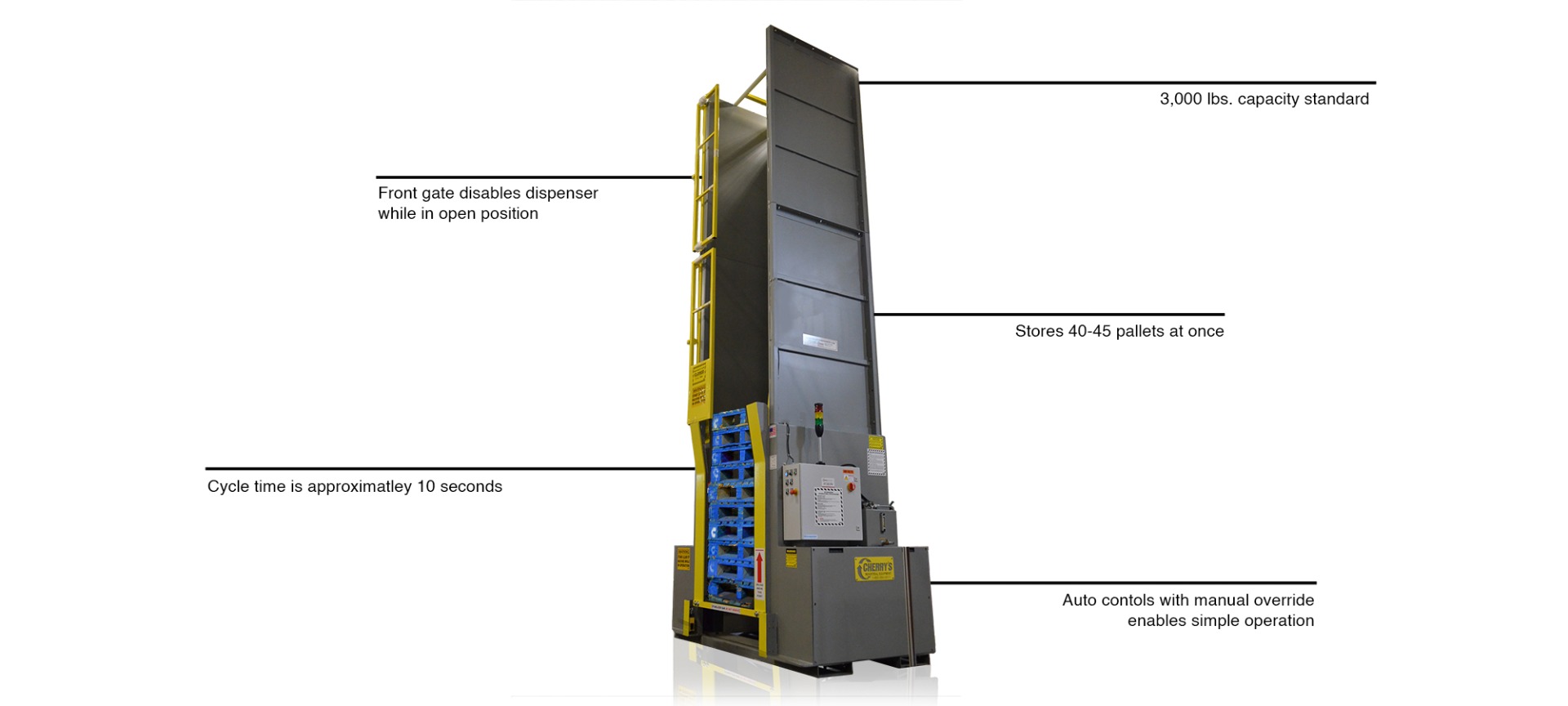 PD 4500 Single Pallet Dispenser
